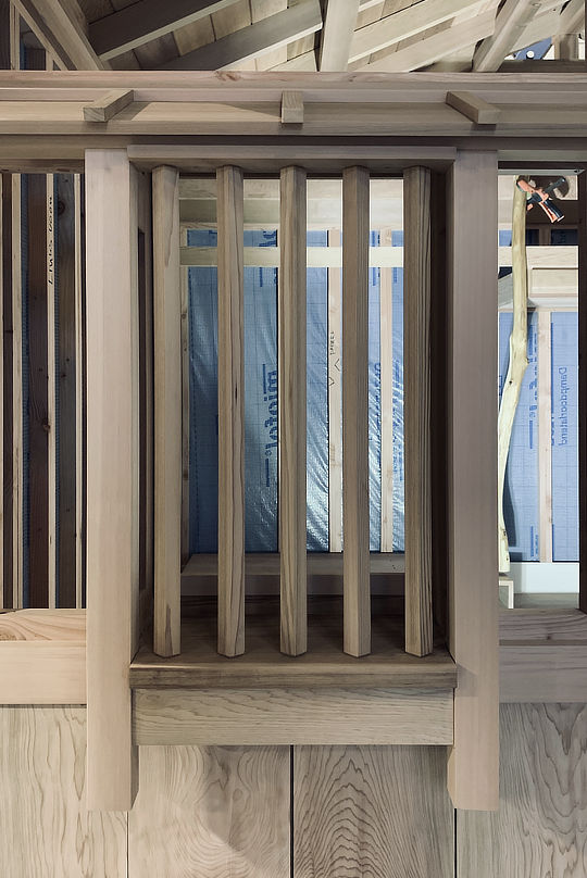 Japanese Garden House, Chashitsu Tea Room Interior Project