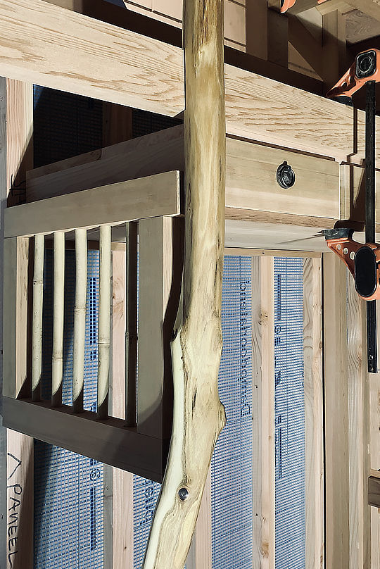 Japanese Garden House, Chashitsu Tea Room Interior Project